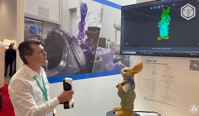 ScanTech iReal 2E: обзор 3D сканера